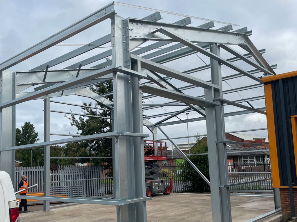 Warehouse Extension | LGS Projects Steel Framed Buildings