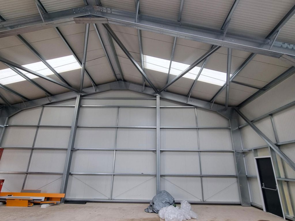 Warehouse Extension | LGS Projects Steel Framed Buildings